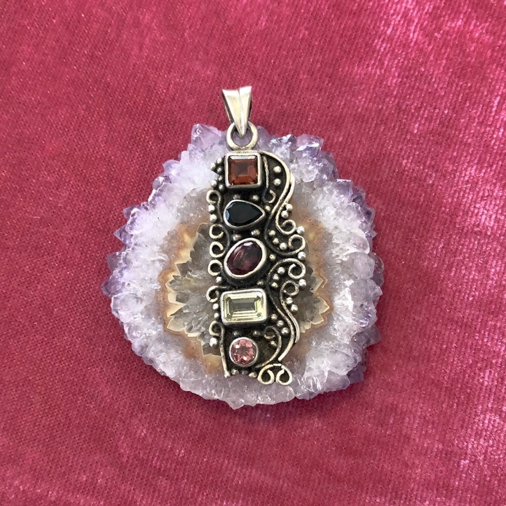 2 Inches Long And A Half Inch Wide Multicolored Stone… - Gem